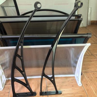 China Aluminum Alloy Bracket for DIY Awnings 600mm 800mm 1000mm Polycarbonate Support for sale