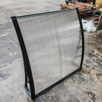 China Split Panel Polycarbonate Awning 100cm x 120cm DIY Plastic Frame Outdoor Canopy for sale