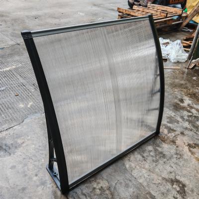 China Split Panel Polycarbonate Awning 100cm x 120cm DIY Plastic Frame Outdoor Canopy for sale
