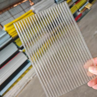 China 6mm Crystal Clear Polycarbonate Hollow Sheet 90% Light Transmission Thermal Insulation for sale