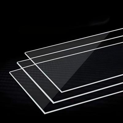 China 2mm Clear Polycarbonate Sheet 4x8 Feet Impact Resistant Transparent PC Solid Sheet for Industrial Awning Canopy for sale