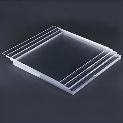 China Transparent Polycarbonate Solid Sheet 2mm 10mm 4x8 Feet Impact Resistant Clear Plastic Panel for sale