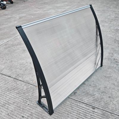 China TOPPC PC Canopy 1000x1000mm Polycarbonate Sail Canopy with 2.5mm Solid or 5.0mm Hollow Sheet for Outdoor Cover for sale