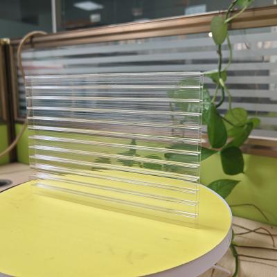 China 8mm Polycarbonate Hollow Sheet 2.1m x 5.8m Multiwall Panel UV Protection High Flexural Strength for Exterior Roofing for sale