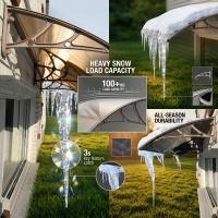 China TOPPC21 Adjustable Height PC Canopy Polycarbonate Outdoor Cover 10 Year Warranty for sale