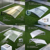 China TOPPC PC Canopy Adjustable Height 2.5mm Solid 5.0mm Hollow Sheet Aluminum Frame for sale
