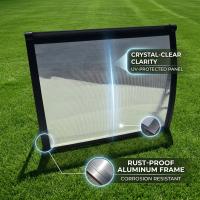 China TOPPC PC Canopy Adjustable Height 2.5mm Solid 5.0mm Hollow Sheet Aluminum Frame for sale