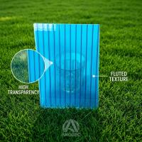 China TOPPC Anti UV Multi-Wall PC Polycarbonate Sheet 0.8mm-18mm for Roof Awning Greenhouse for sale