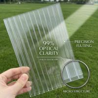 China TOPPC Anti UV Multi-Wall PC Polycarbonate Sheet 0.8mm-18mm for Roof Awning Greenhouse for sale