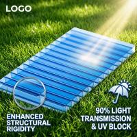 China TOPPC Anti UV Multi-Wall PC Polycarbonate Sheet 0.8mm-18mm for Roof Awning Greenhouse for sale