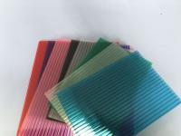 China TOPPC Green Polycarbonate Hollow Sheet 4mm to 20mm Lightweight Anti-UV for Roofing and Signage for sale