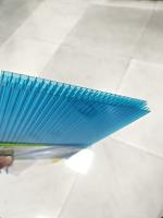 China TOPPC Polycarbonate Hollow Sheet 2.1x5.8m Twin Wall Honeycomb PC Board Durable Lightweight for Roofing for sale