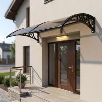 China Wall-mounted Polycarbonate canopy built for window awning projects delivering effective sunshade and sturdy construction for sale