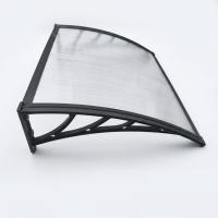 China TOPPC Polycarbonate Window Awning DIY Canopy Wall Mounted UV Protection -40C to 120C for sale