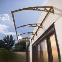 China TOPPC06 Aluminum Frame Polycarbonate Window Awning Weather Resistant -40°C to 120°C for sale