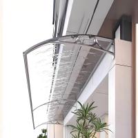 China TOPPC06 Aluminum Frame Polycarbonate Window Awning Weather Resistant -40°C to 120°C for sale
