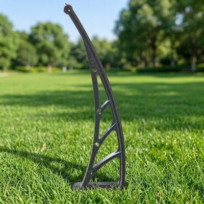 China Polycarbonate Window Awning 2.5mm Solid 5.0mm Hollow Aluminium Profile Connecting Parts DIY for sale