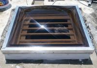 China Polycarbonate Dome Skylight 300mm to 2000mm Custom Sizes Easy Install Roof Light Cover for sale