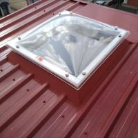 China Polycarbonate Dome Skylight 300mm to 2000mm Custom Sizes Easy Install Roof Light Cover for sale