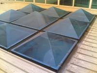 China Customized Polycarbonate Dome Skylight, Easy to Install & Transport, Custom Sizes Available, Long Lasting Roof Light Cover for sale