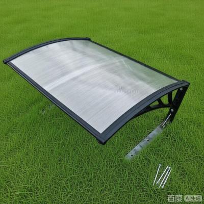 China Polycarbonate sheet Roofing Plastic Bracket Lawn Mower Canopy Easy install for sale