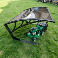 China Polycarbonate sheet Roofing Plastic Bracket Lawn Mower Canopy Easy install for sale