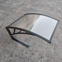China Transparent  Polycarbonate Hollow sheet Roofing Plastic Bracket Lawn Mower Canopy Easy install for sale