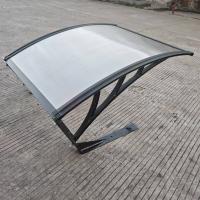China Transparent  Polycarbonate Hollow sheet Roofing Plastic Bracket Lawn Mower Canopy Easy install for sale