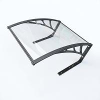 China Transparent  Polycarbonate solid sheet Roofing Plastic Bracket Lawn Mower Canopy Easy install for sale