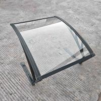 China Transparent  Polycarbonate solid sheet Roofing Plastic Bracket Lawn Mower Canopy Easy install for sale