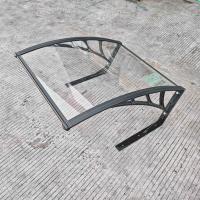 China Transparent  Polycarbonate solid sheet Roofing Plastic Bracket Lawn Mower Canopy Easy install for sale