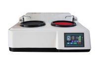 China Touch Screen Metallographic Grinding Polishing Machine Four Steps Speed Laboratory Grinder for sale