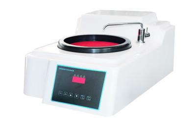 China Metallographic Grinding Polishing Machine with Single Disc 200mm Stepless Speed 50-600rpm for sale