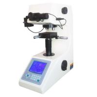 China Worm lifting structure Manual Turret Digital Micro Vickers Hardness Tester Large LCD for sale