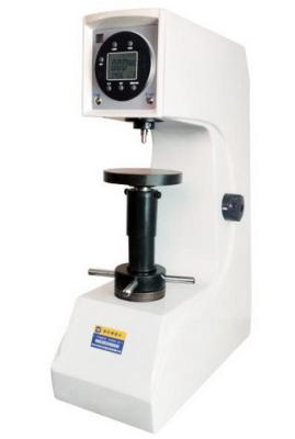 China Motorized Loading Digital Display Rockwell Hardness Tester Resolution 0.1HR Throat Depth 160mm for sale