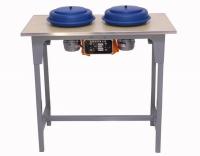 China Double Disc Diameter 203mm Metallographic Sample Polishing Machine for sale