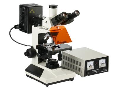 China Plan Achromatic Objective Reflected Fluorescence Microscope Fine Focus System for sale