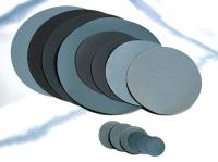China Waterproof Silicon Carbide Sandpaper Diameter 200 - 350mm for Metallographical Grinder Polisher for sale