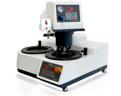 China GP-2000A Grinding Polishing Machine Metallographic Double Disc Stepless Speed 1000rpm for sale