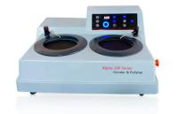 China Double Wheels Grinding And Polishing Machine Alpha-200 Single Controlled for sale