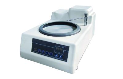 China Single Disc 200mm Metallographic Grinding and Polishing Machine Stepless Speed 50-600rpm for sale