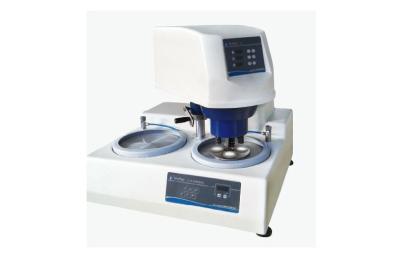 China Double Disc Grinding and Polishing Machine with Automatic Polishing Head Sample Dia. 30mm for sale