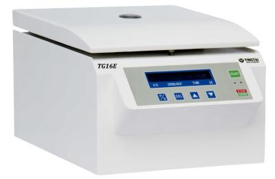China TG16E Micro High Speed Industrial Lab Centrifuge Electric lid lock imbalance protection for sale