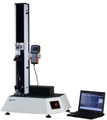 China Capacity 200Kgf Tensile Bending Tearing Single Column Material Testing Machine Stroke 650mm for sale
