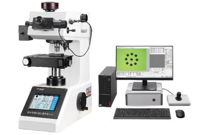 China Fully Automatic Vickers Vision Measuring Software IQUALITROL Auto Focus and Motorized X-Y Anvil for sale