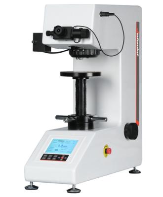 China LARGE LCD Digital Eyepiece AUTO turret Vickers hardness tester by weights loading for sale