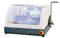 China Cutting Section 60mm Manual Type Abrasive Cutter for Long Specimens with Cooling Tank for sale
