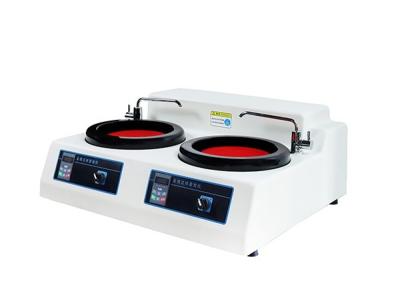 China Stepless Speed Double Disc Metallographic Grinding and Polishing Machine with Two Motors for sale