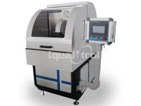 China Vertical Large Capacity Metallographic Cutting Machine LQ-110Z With Recycling Water Cooling for sale