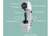 China Manual Loading Rockwell Hardness Testing Machine Force 10kgf With Scales Conversion for sale